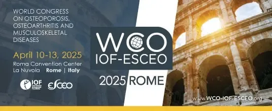 WCO-IOF-ESCEO 2025 - World Congress on Osteoporosis, Osteoarthritis ...